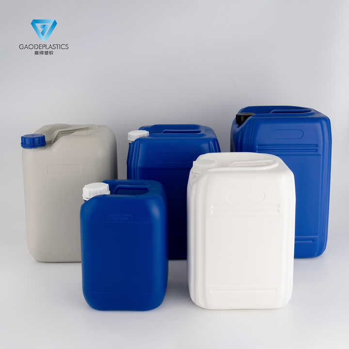 10L Square HDPE Plastic Stacking Container Leakproof Industrial Pail Drum for Chemical & Food ...