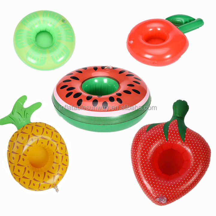 Swimming Pool Inflatable Cup Holder Customize Print Water Pool Float ...