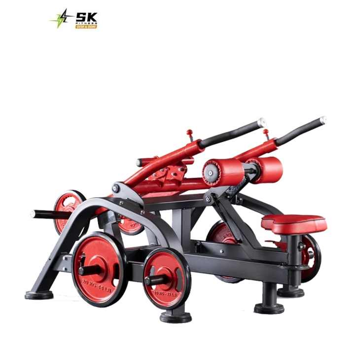 SK Commercial Plate Loaded Lying Leg Curl Machine Heavy Duty Hamstring ...