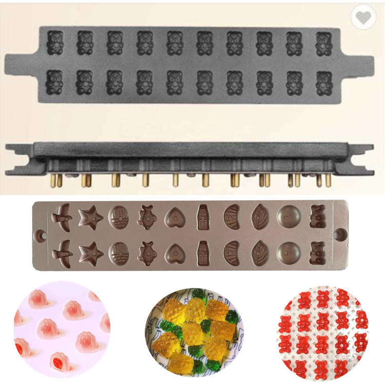 Automatic Jelly Fudge Making Machine Depositing Candy Line Products ...