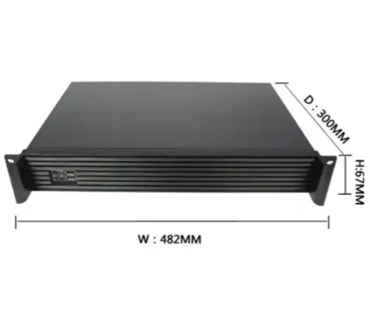 19 Inch 1.5U Rackmount IPC Industrial Computer Server Case