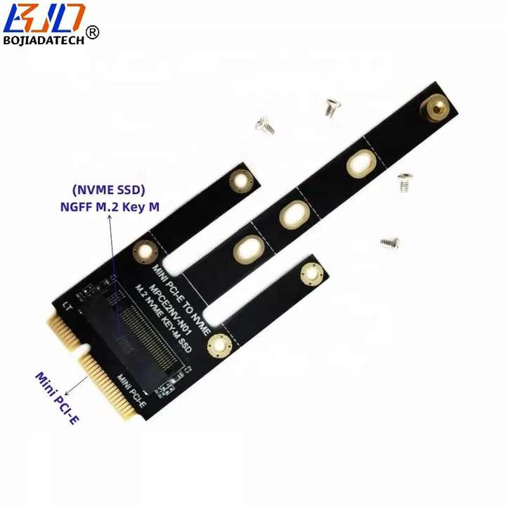 M.2 NGFF anahtar-m yuvası Mini PCI-E MPCIe 2230 2242 2260 2280 M2 NVME SSD adaptörü dönüştürücü ...
