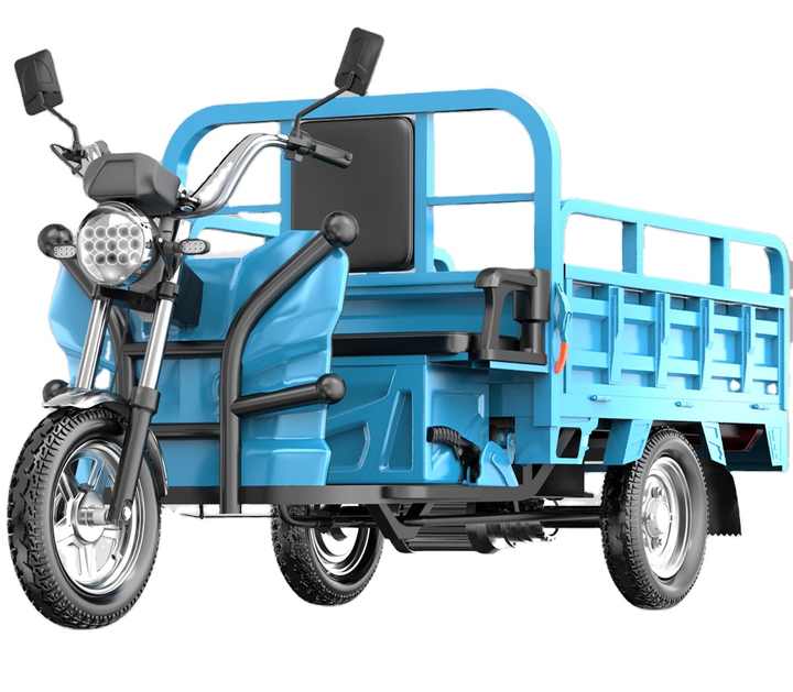 Electric Tricycle Pulling Cargo Load King Three-wheeled Electric ...