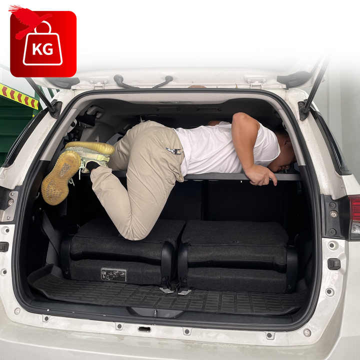 For Toyota Fortuner 16 24 Car Interior Accessories Molle Panels Trunk Shelf Rack Luggage Carrier Modular Storage Organizer