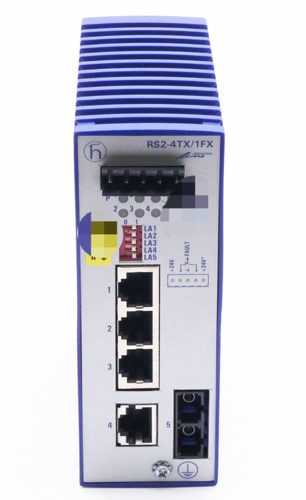 Plc RS2-4TX1FX 24VDC 022A Rail Switch Programming Controller Industrial ...