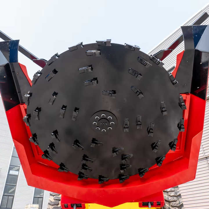 Heavy Industry Forest Machinery Drum Mulcher Disc Mulcher for Wetlands ...