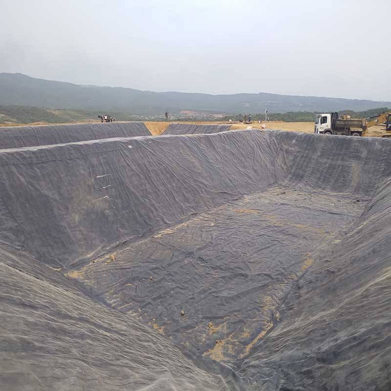 Best Selling Geomembrane Liner 1.5mm Waterproofing Textured HDPE PVC ...