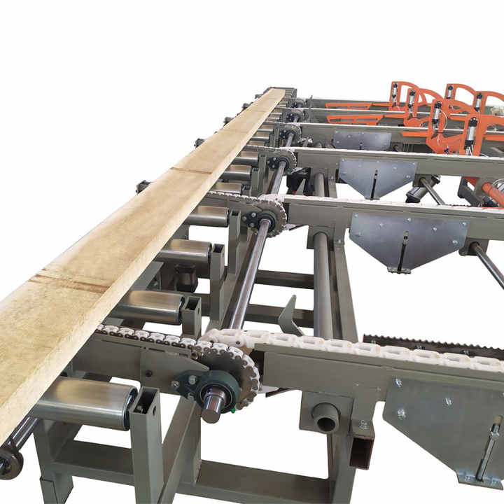UCPACK Heavy Duty Timber Roller Conveyor with Jump Transfer