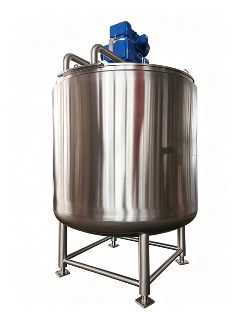 Stainless Steel Mixing Tank with Agitator | Premium Food & Chemical Grade