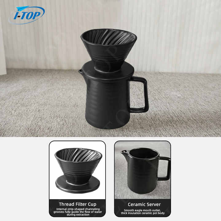 Factory Glass Filter Coffee Drip Gift Set Travel Bag Gooseneck Kettle ...