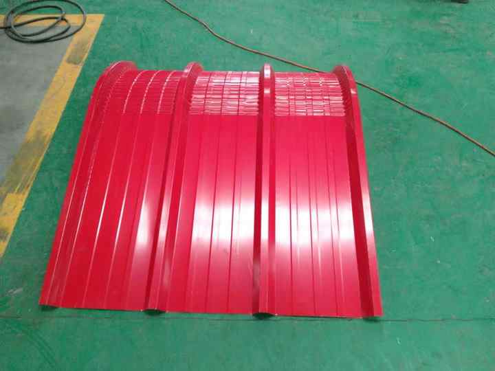 Color Metal Steel Roofing Sheets Bending Arch Camber Curving Roll ...