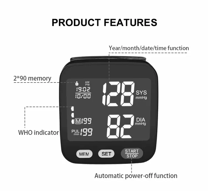 Smart Blood Pressure Monitor - Accurate & Convenient