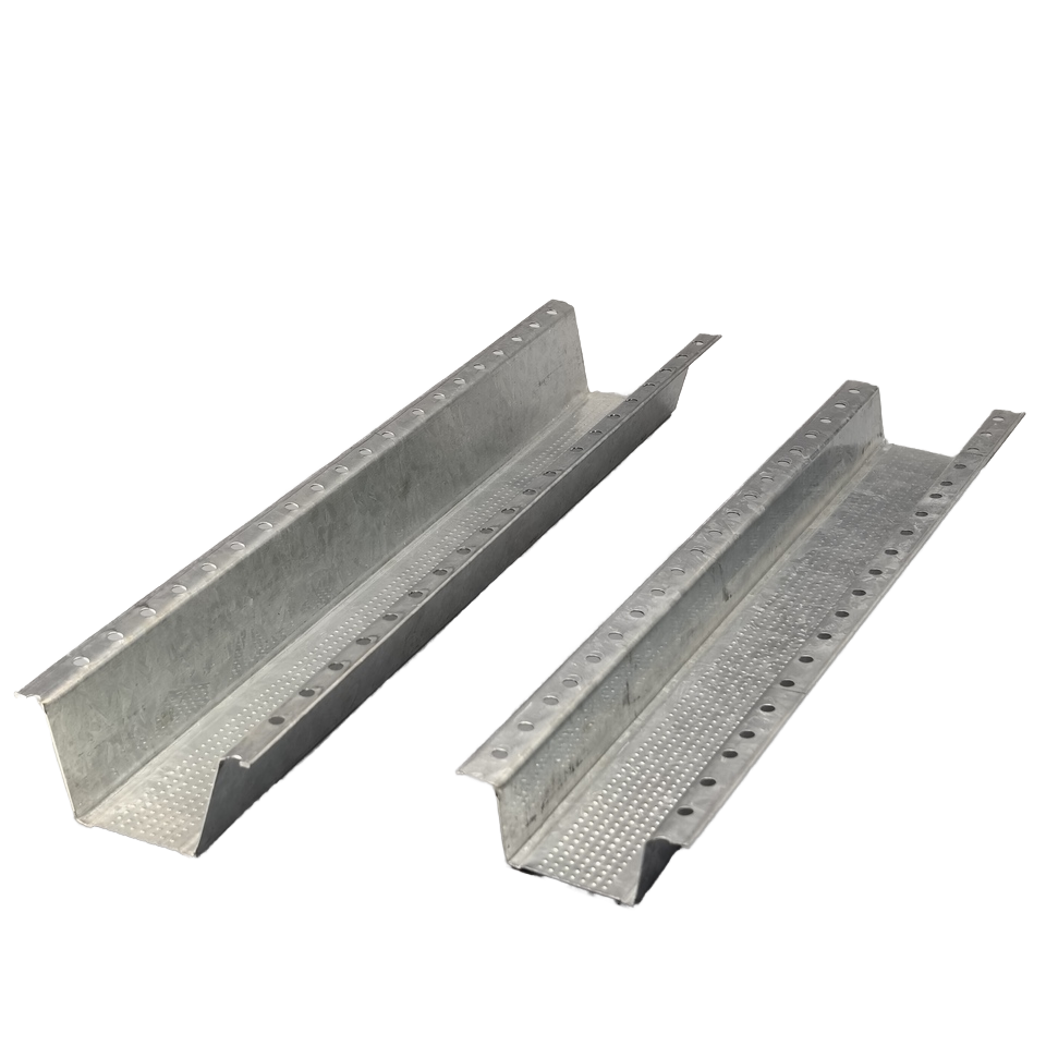 Galvanized Steel Roof Batten Channel Top Perforated Hat Channel for ...