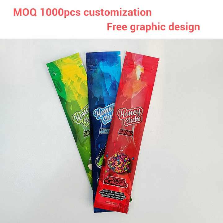 Custom Printed 600mg Candy Sweets Rope Edibles Packaging