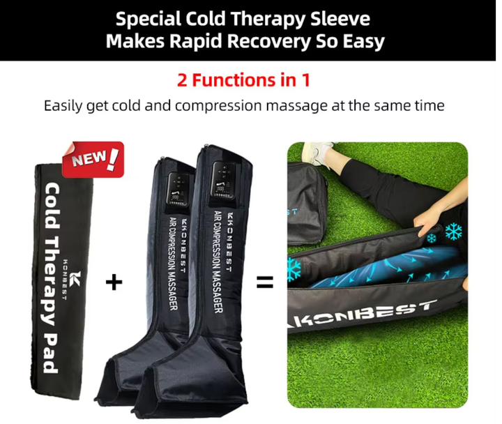 Dvt Lymphatic Drainage - Rapid Air Compression Recovery Boots