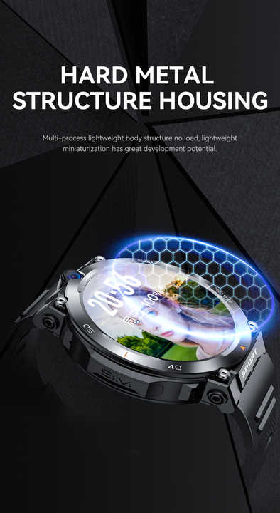 OEM 800mah Waterproof Video Call Smart Watch H10 GPS 4G