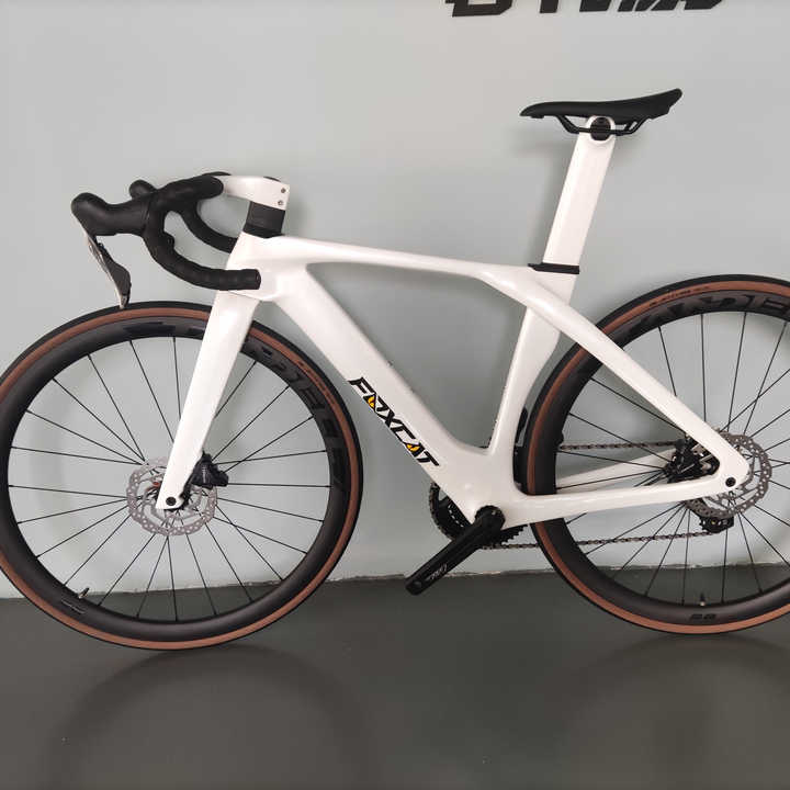 Unisex Carbon Fiber Road Bike - Shimano 105 Di2 24 Speeds