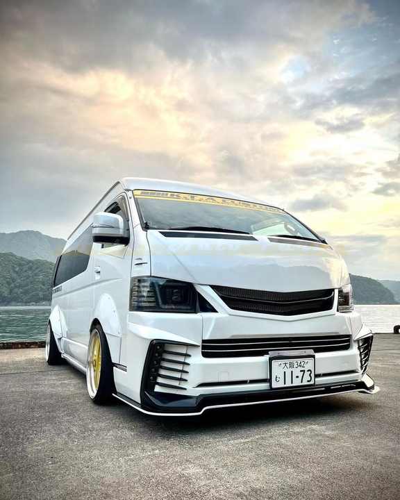 HIACE HOME use for hiace 2005-2024 hiace200 commuter SAD style wide ...