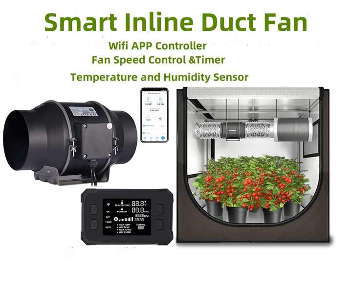 Smart Air Filtration Kit - 4 Inch Ventilation Combo for Plants