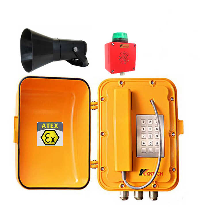 KNTECH ATEX Certified 30W Explosionproof Loudspeaker Voip