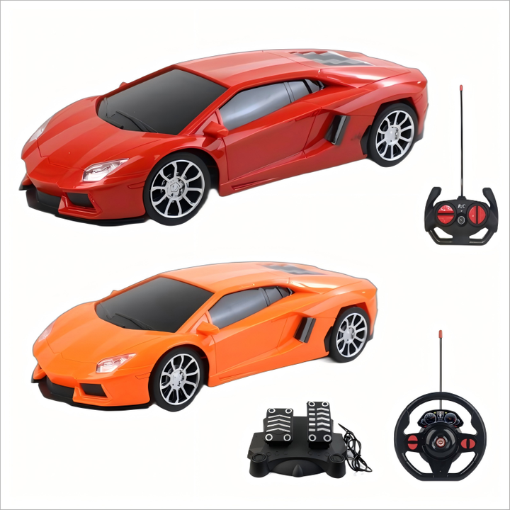 1/10 Orange Aventador LP 700-4 Remote Control Hobby Style Supercar RC ...