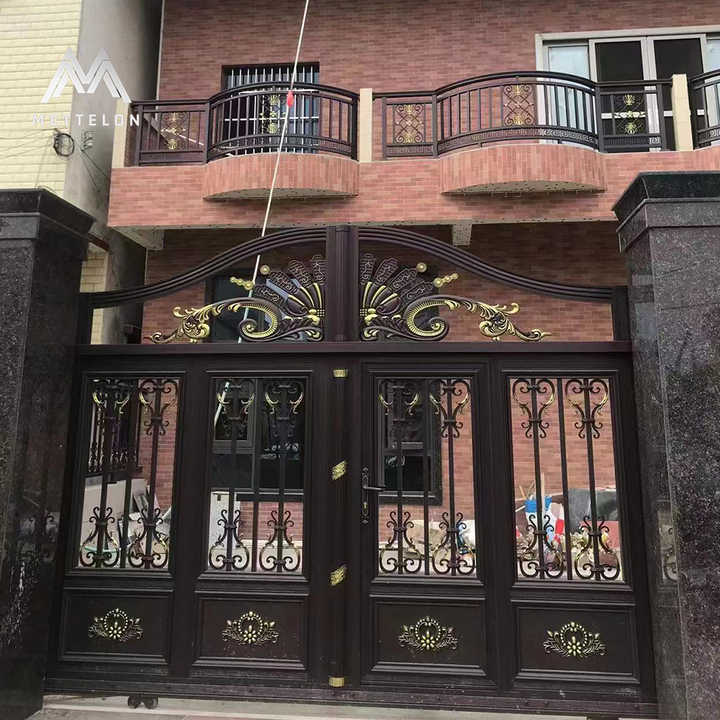 Custom Luxury Villa Security Sliding Driveway Gates