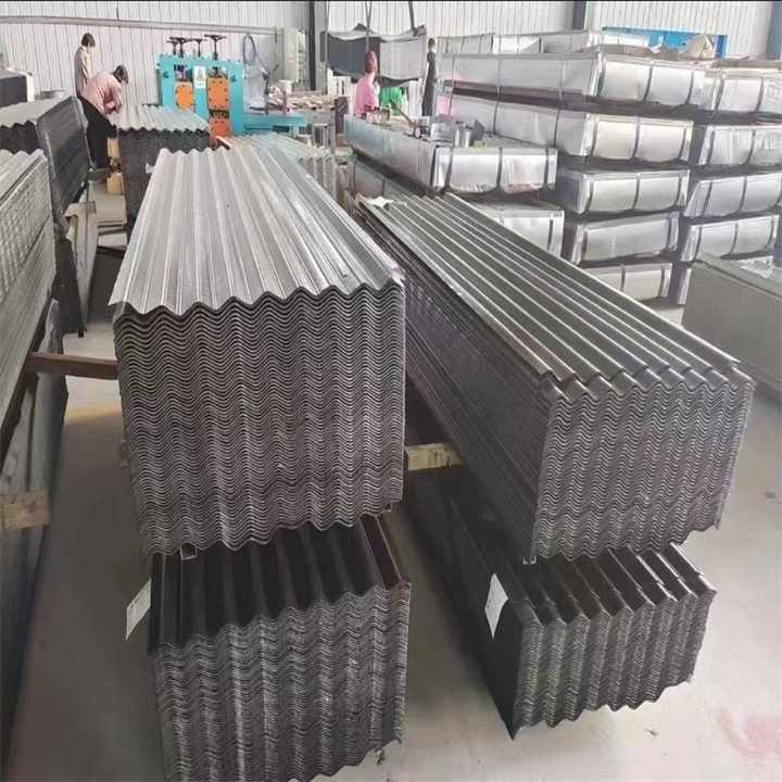 Prepainted Steel Coil Corrugated Roofing Sheet Color Coated GI Metal ...