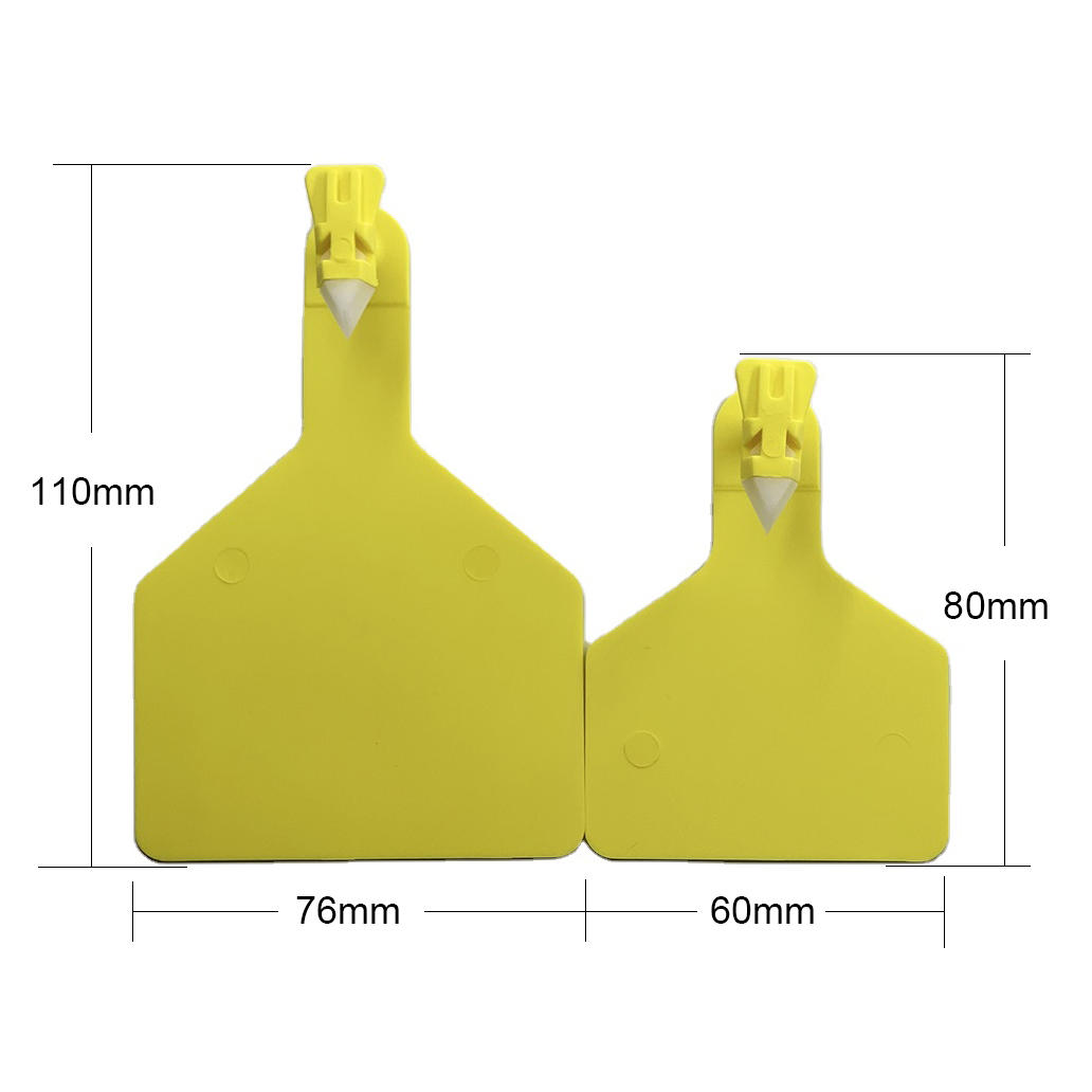 OTPS custom printed plain color ear tag tpu material pig goat sheep ...