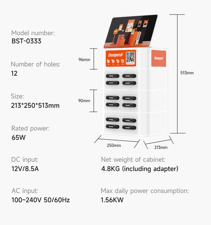 OEM ODM 12 Slots Sharing Powerbank Station Charging Vending Machine ...