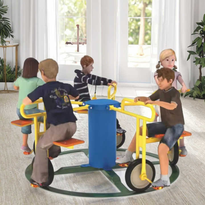 Indoor Merry-Go-Round - Fun Kids Playground Equipment