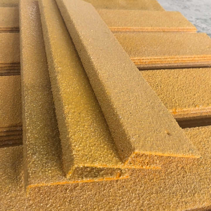 FRP Skid Plate Strip Stair Nosing Fiberglass Offshore Platform ...