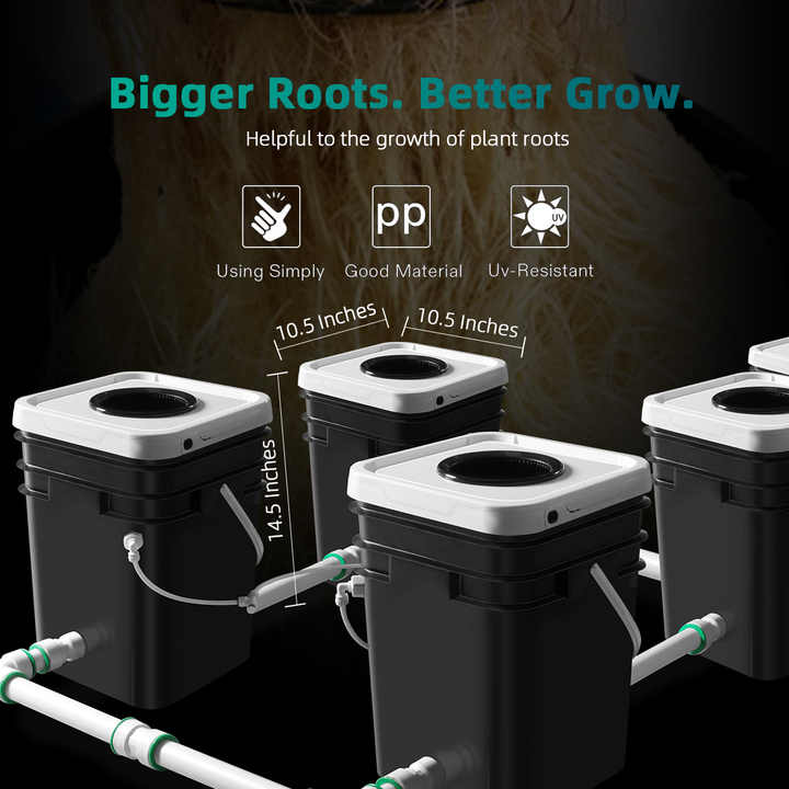 Vertical Planting - Efficient Hydroponic Grow System
