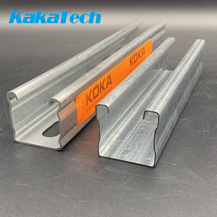 High Strength Carbon Steel Slotted Plain 41x41 41x21 Strengthen ...