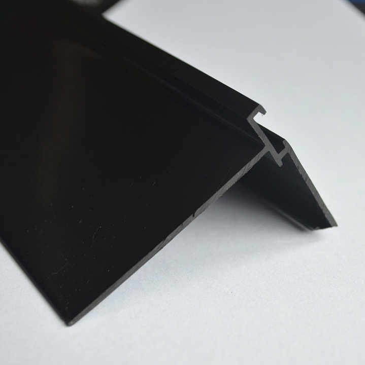 Quality Plastic Price Label Holder PVC Extrusion Profile Plastic Strip ...