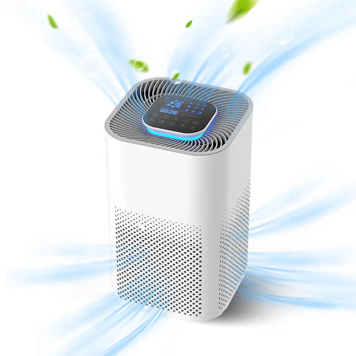 Portable Desktop Air Purifier with HEPA13 & Activated Carbon