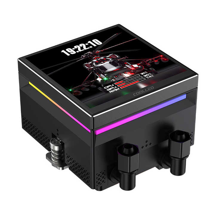 COOLLEO VISION 360 ICE APEX Water Cooling Radiator - Customizable Theme