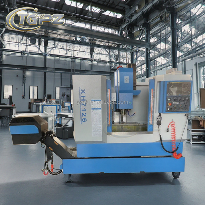 High Rigidity XH7126 Vertical Machining Centre BT40 Spindle 3 Axis Used for Precision Machining ...