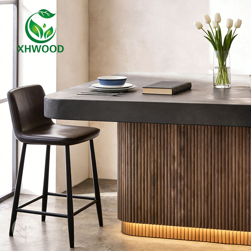 Half Round Wall Panel Flexible Wood Panel Living Room Background Decor ...