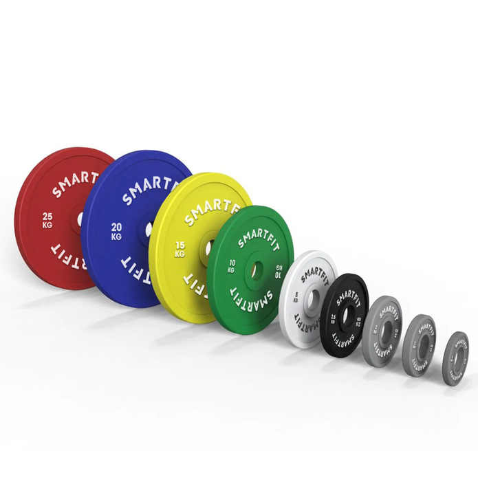 SMARTFIT Calibrated Steel Plate Fitness Weightlifting Kg Steel Plate ...