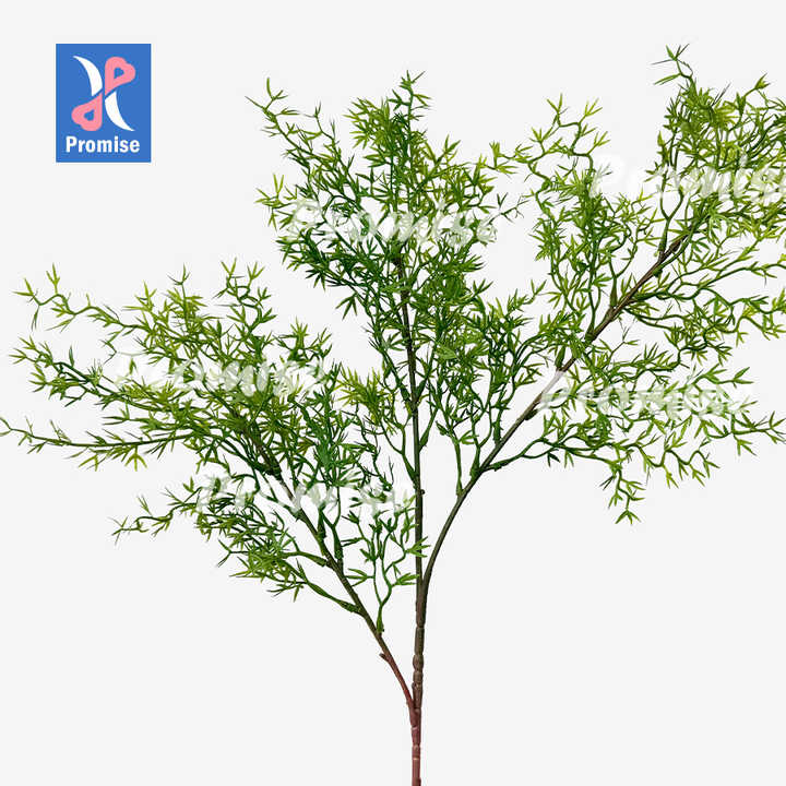 Promise Artificial Single Stem Leaves Wedding Living Room Wall Hangings ...