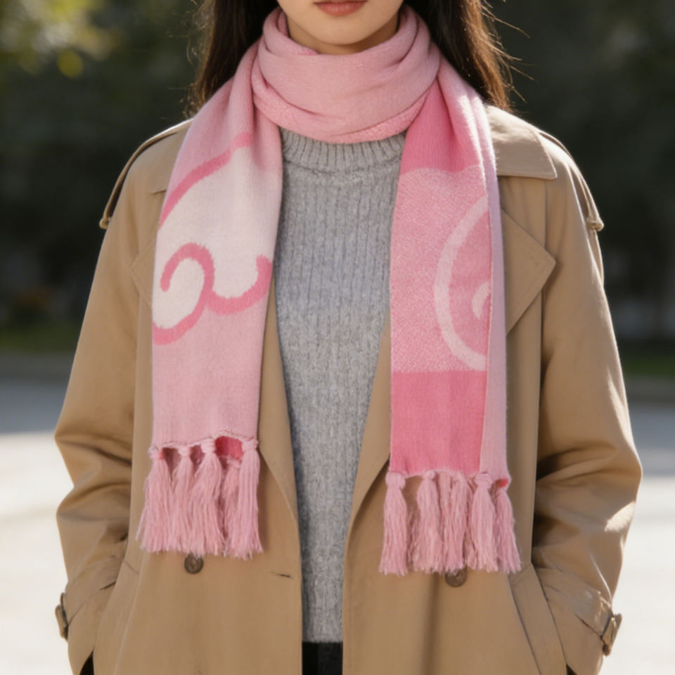 Customized Design of Jacquard Knitted Scarf and Shawl Custom Scarf Fast ...