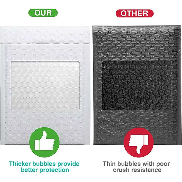Custom Bubble Mailer with Logo - Perfect for Gift & Craft