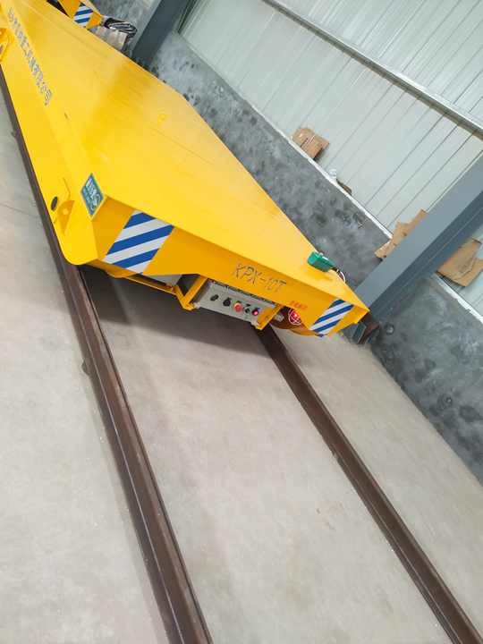 Copper Flat Bar Transport Trolley - Efficient Material Handling