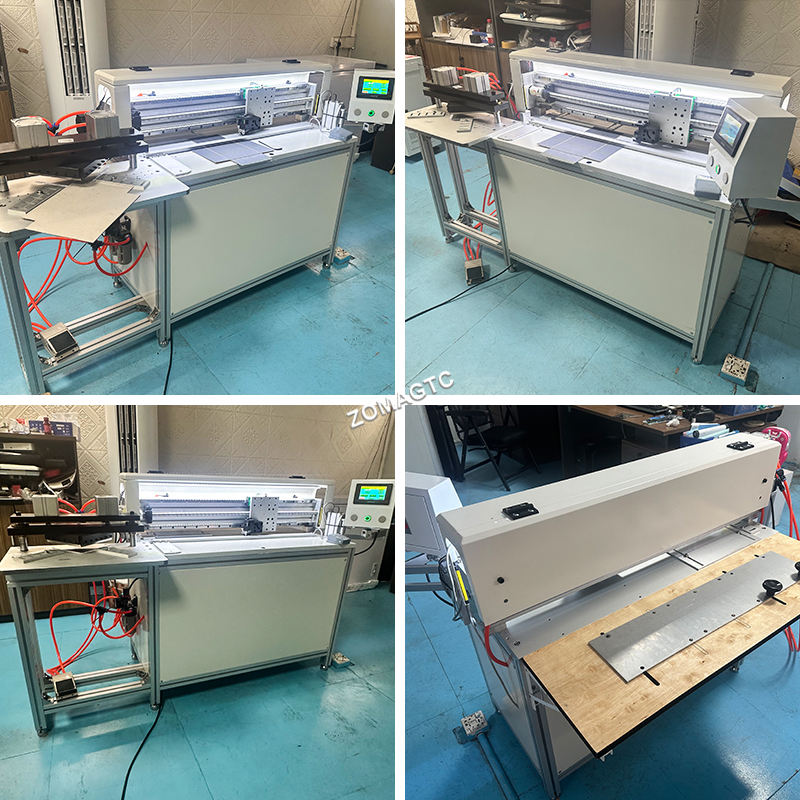 Pneumatic Grooving Machines - 90° to 145° Angle, 1-8mm Thickness