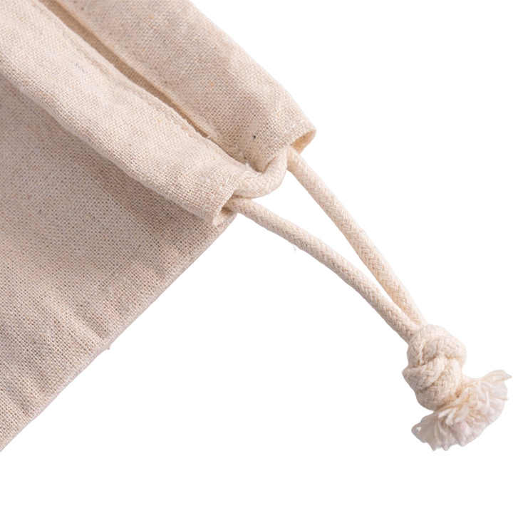 High Quality Custom Plain Natural Muslin Cotton Linen Bag Drawstring ...