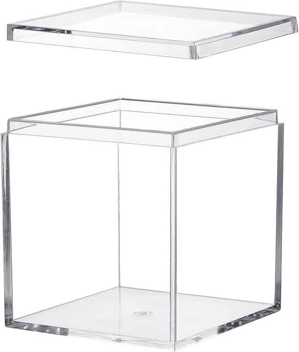 Acrylic Box with Lid - Organize with Style & Sustainability