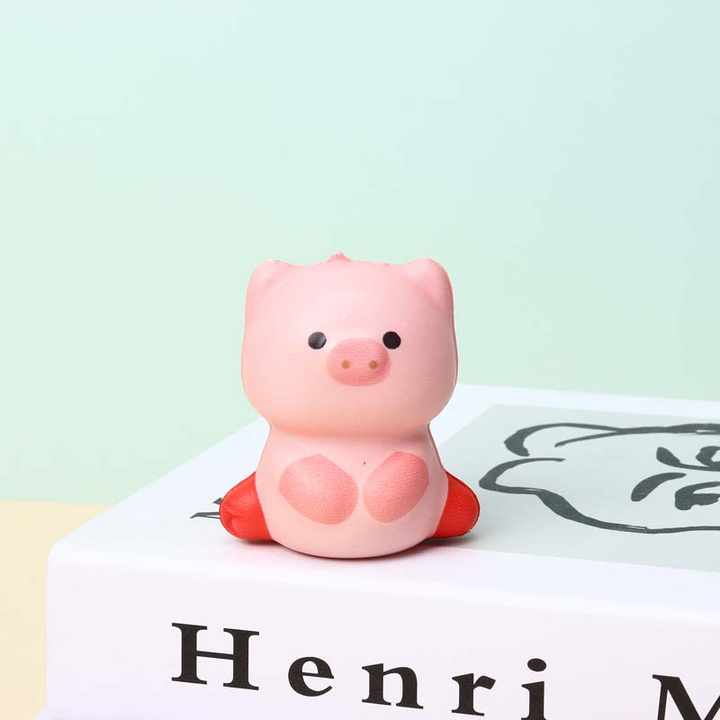 Kawaii PU Squishy Mini Cute Animals Stress Ball Squishy Keychain Toy ...