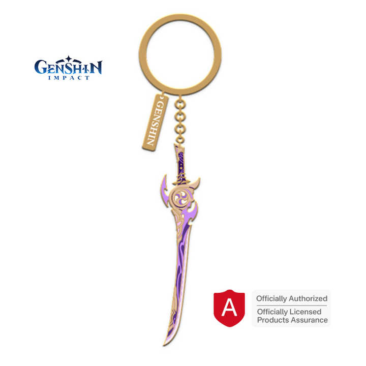 2025 Officially Licensed Genshin Impact Personalized Metal Keychain ...