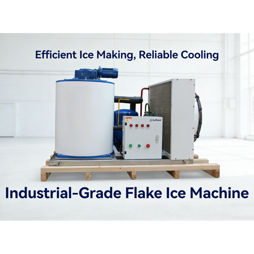 Commercial High Volume Snow Flakes Ice Maker Machine with Famous Brand ...