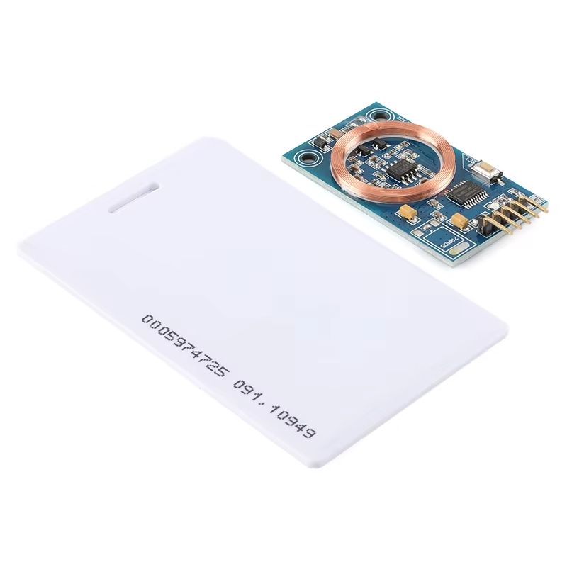 ID Card Decoder Decoding RFID Reader Module 125KHz TK4100 UART Output ...